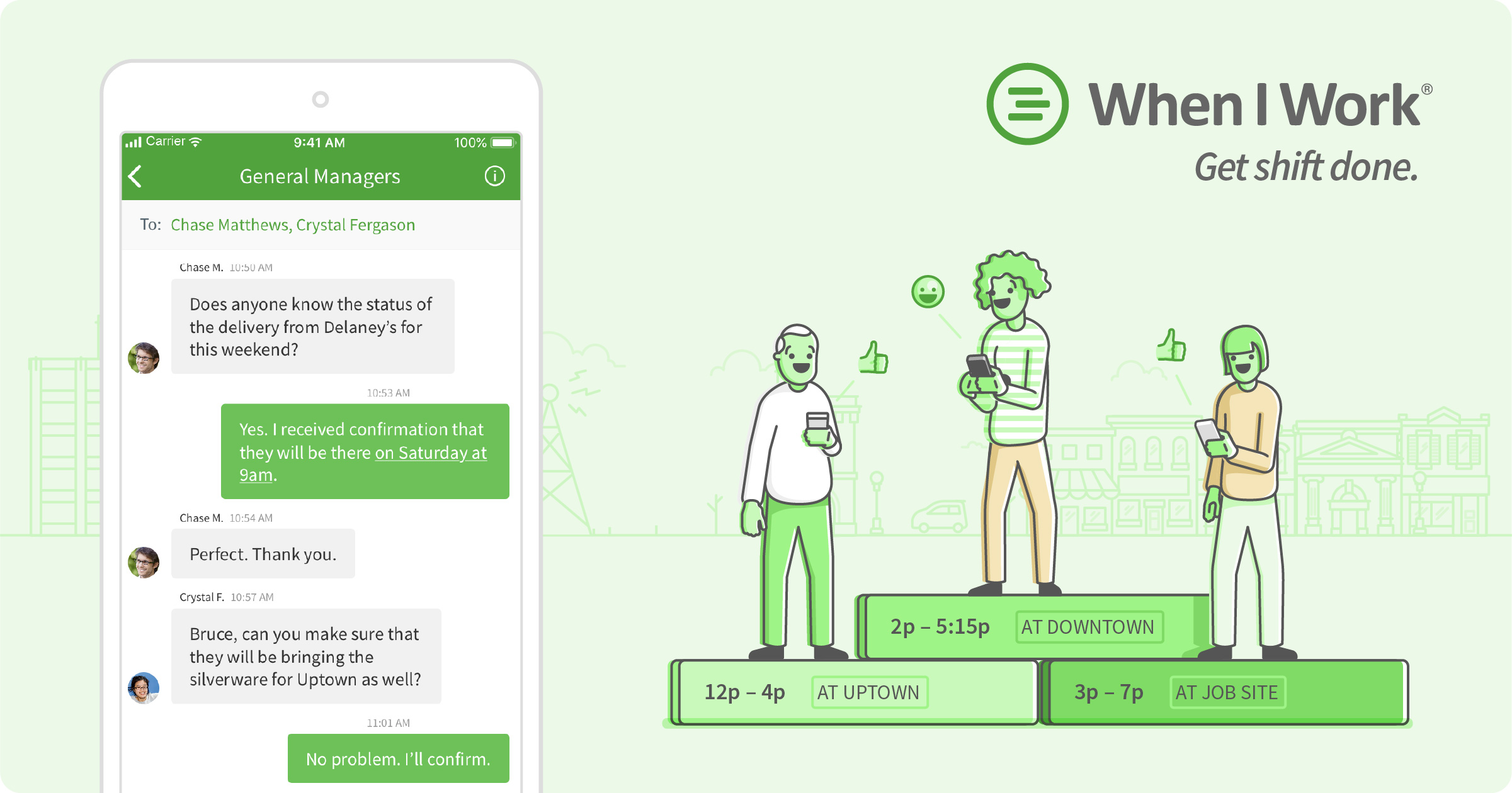 Employee Communication App for Teams | When I Work