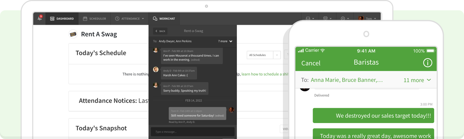 9 Most Empowering Employee Communication Apps | When I Work
