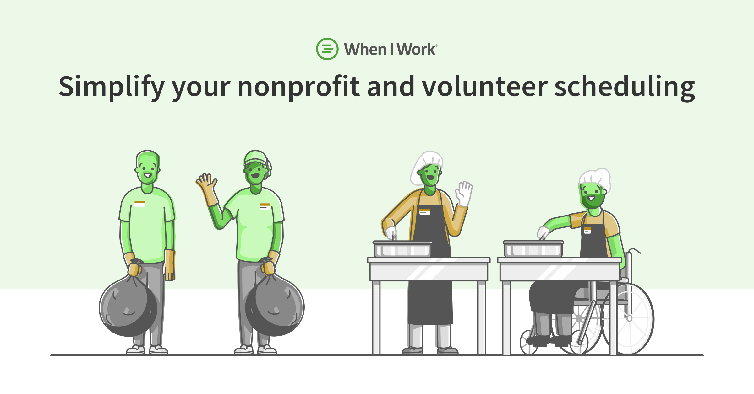 Volunteer Scheduling Software for Nonprofits | When I Work