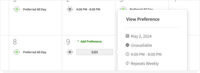 Effective Employee Availability Template 2025 | When I Work