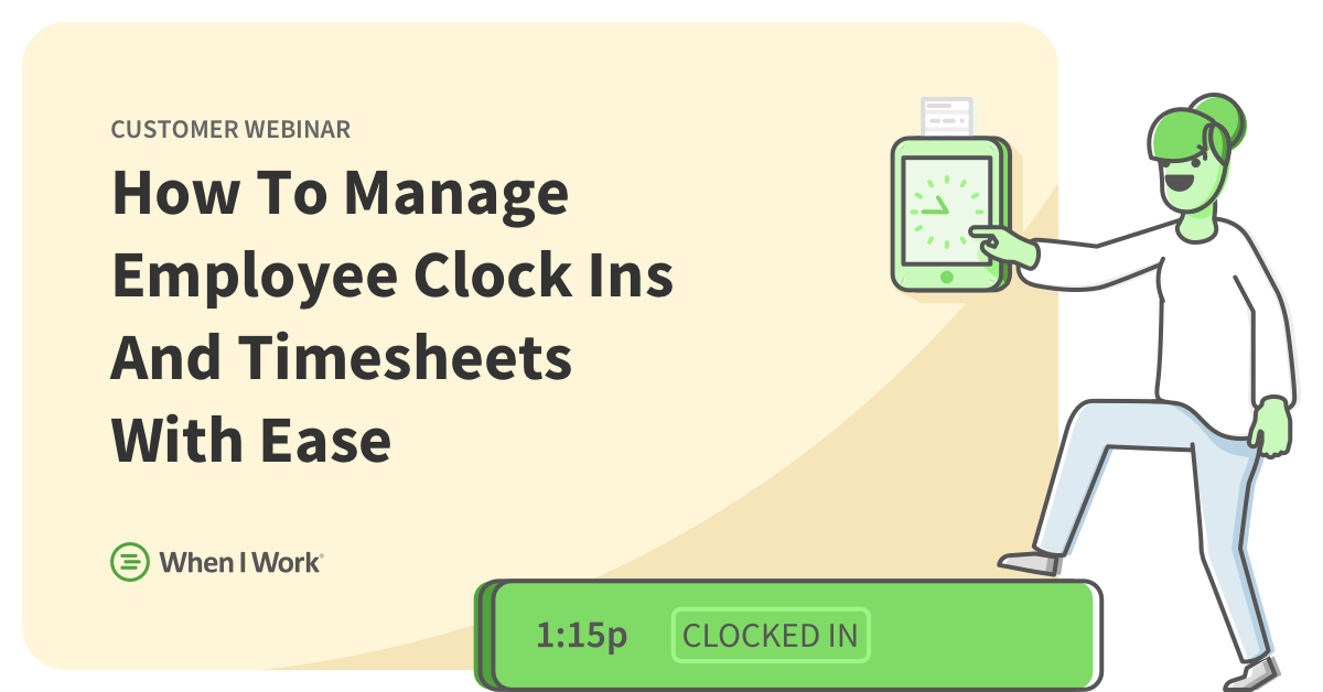 How To Manage Employee Clock Ins And Timesheets With Ease