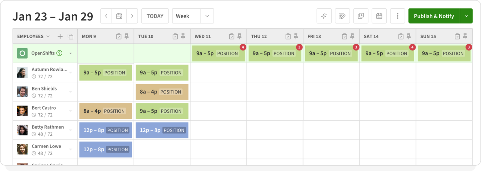 11 Work Schedule Types To Consider For Your Business | When I Work