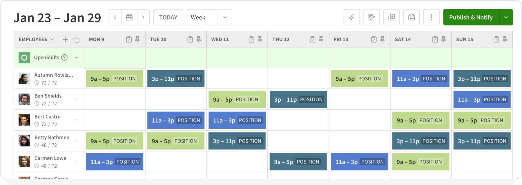How To Create a 24-Hour Shift Schedule | When I Work